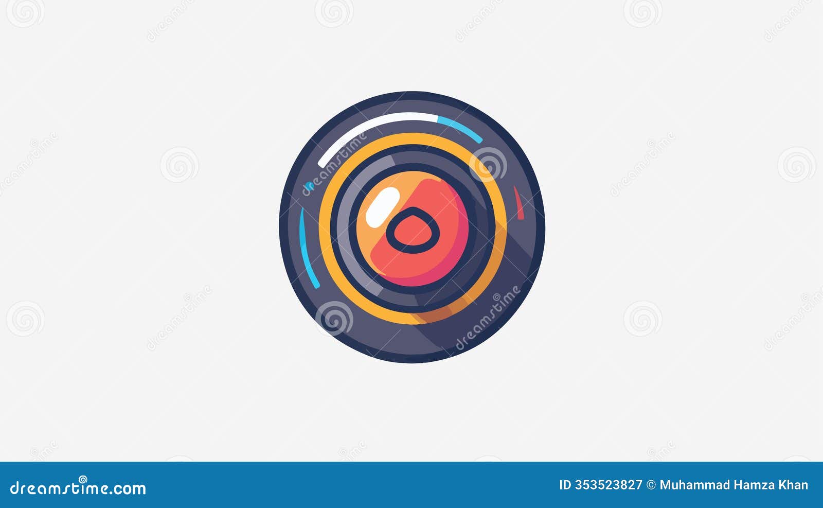 Multimedia Eject Button Icon for Digital Designs and Visual Media Stock ...