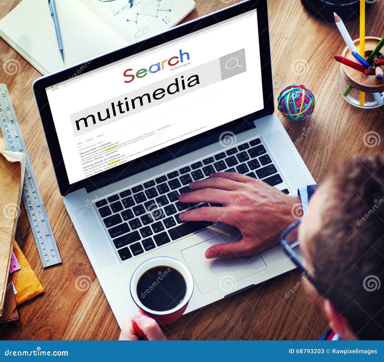 Multimedia Entertainment Media Digital Concept Stock Image - Image of ...