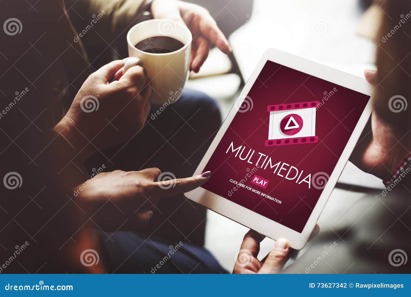 Multimedia Entertainment Media Digital Concept Stock Photo - Image of ...
