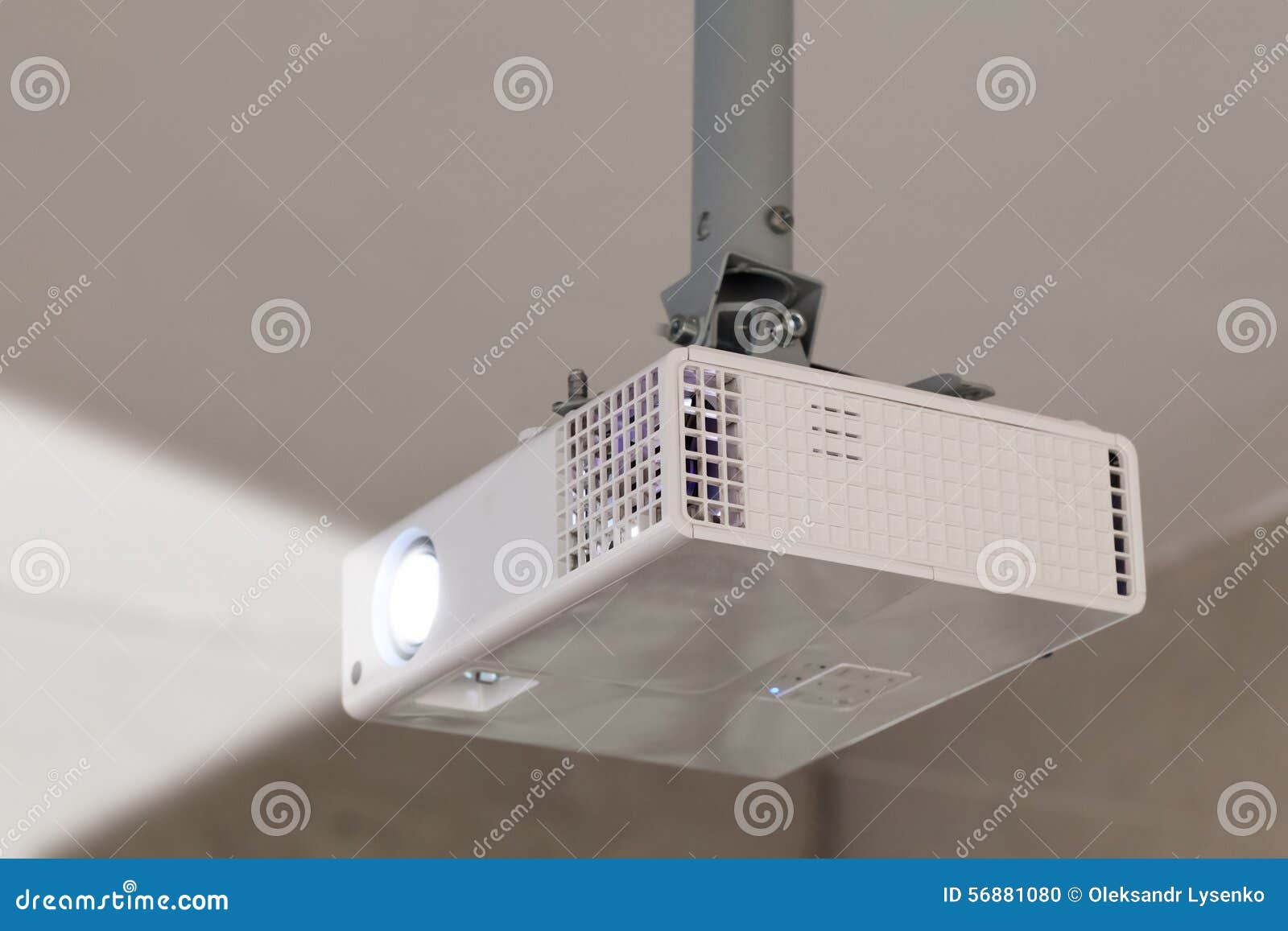 Multimedia installation stock photo. Image of proektor - 56881080