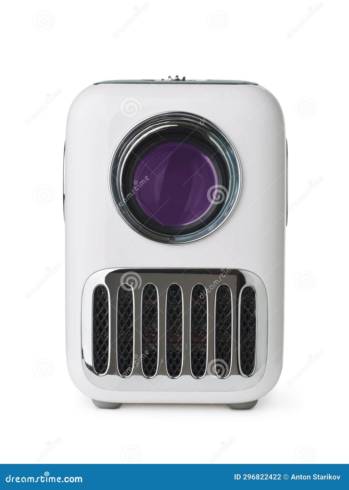 Multimedia LED projector stock photo. Image of projection - 296822422