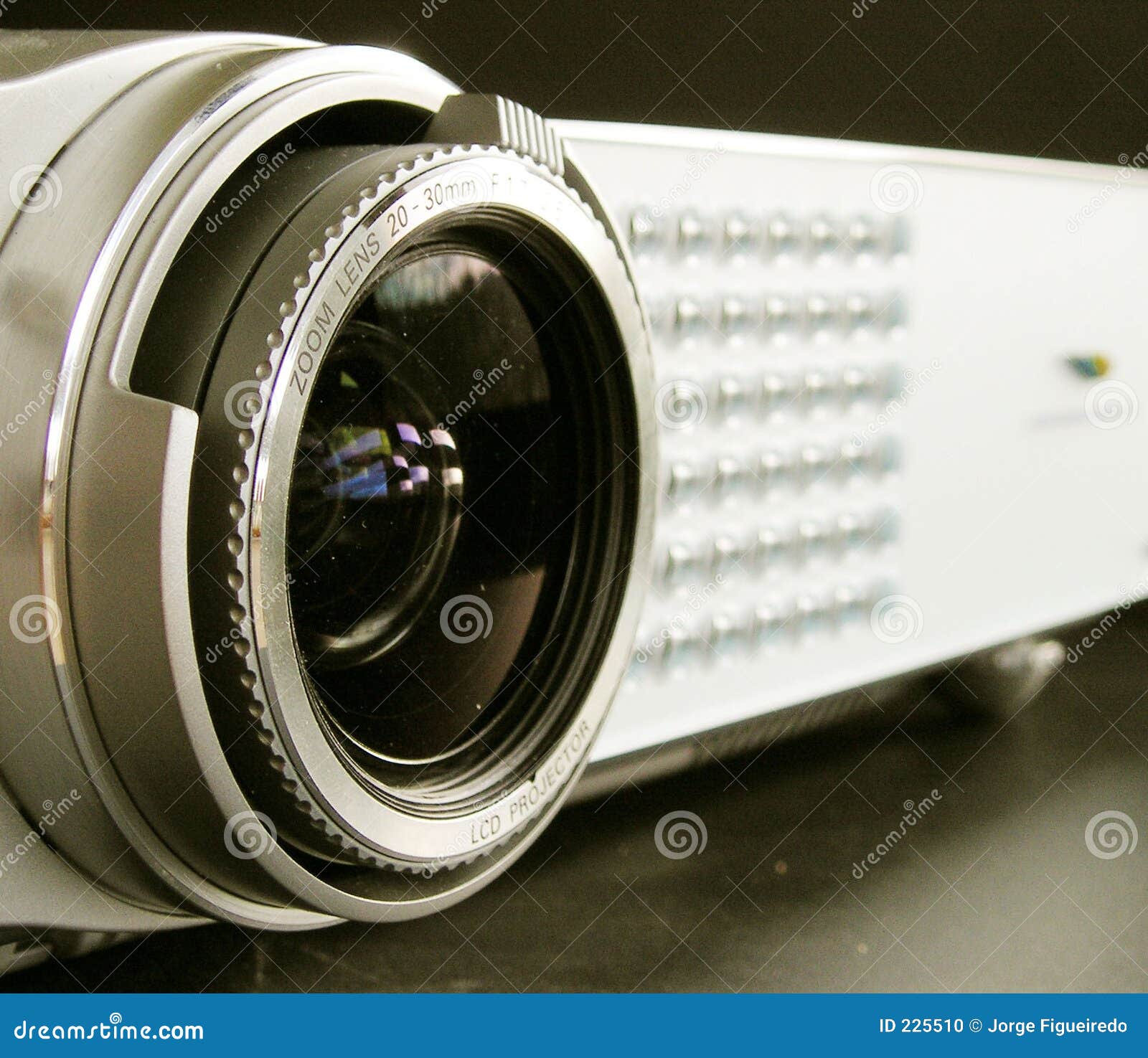 Multimedia projector stock photo. Image of computer, teach - 225510