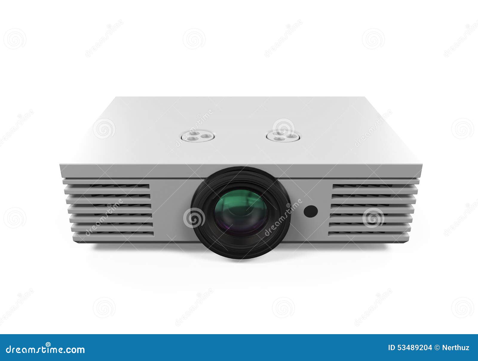 Multimedia Projector stock illustration. Illustration of meeting - 53489204