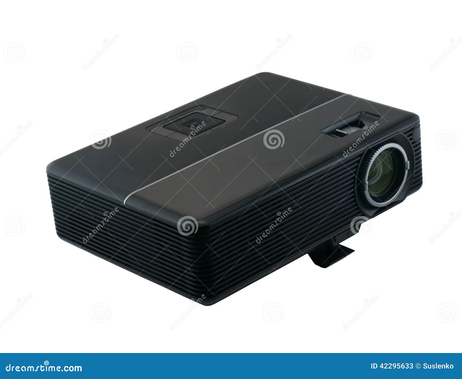 Multimedia Projector stock image. Image of reflection - 42295633