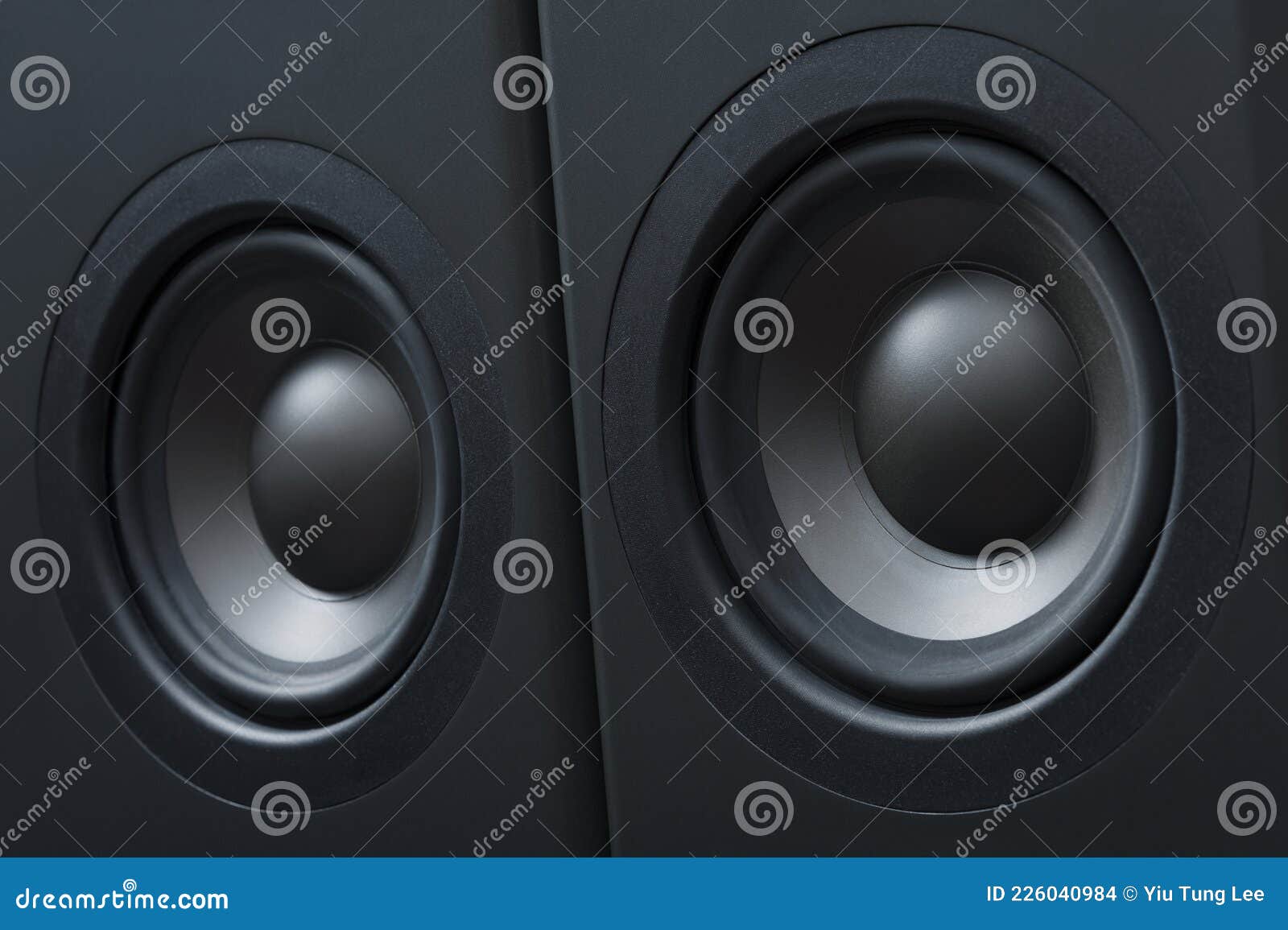 Multimedia speaker system stock photo. Image of loudspeaker - 226040984