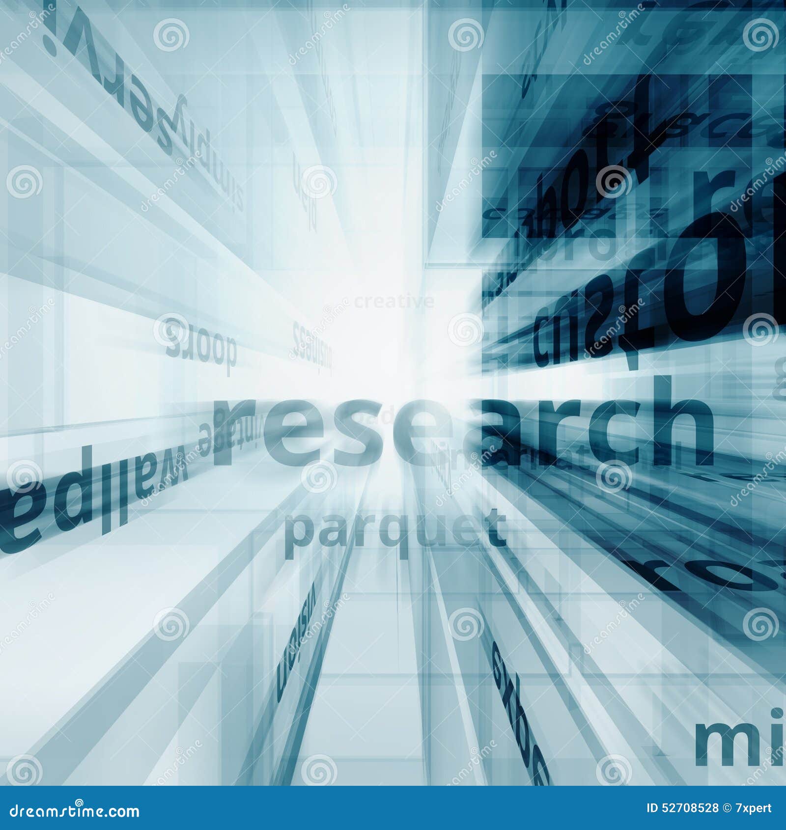 Multimedia text concept stock illustration. Illustration of glowing ...