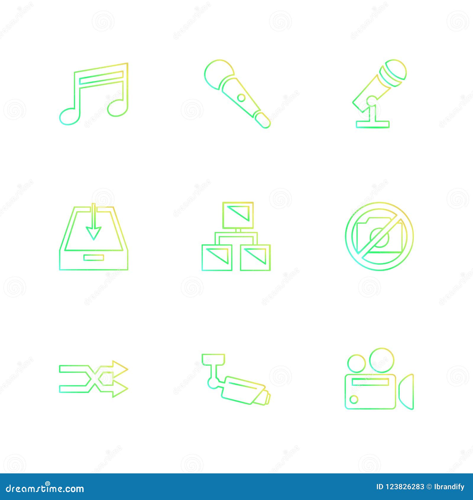 Multimedia , User Interface , Camera , Technology , Eps Icons Se Stock ...