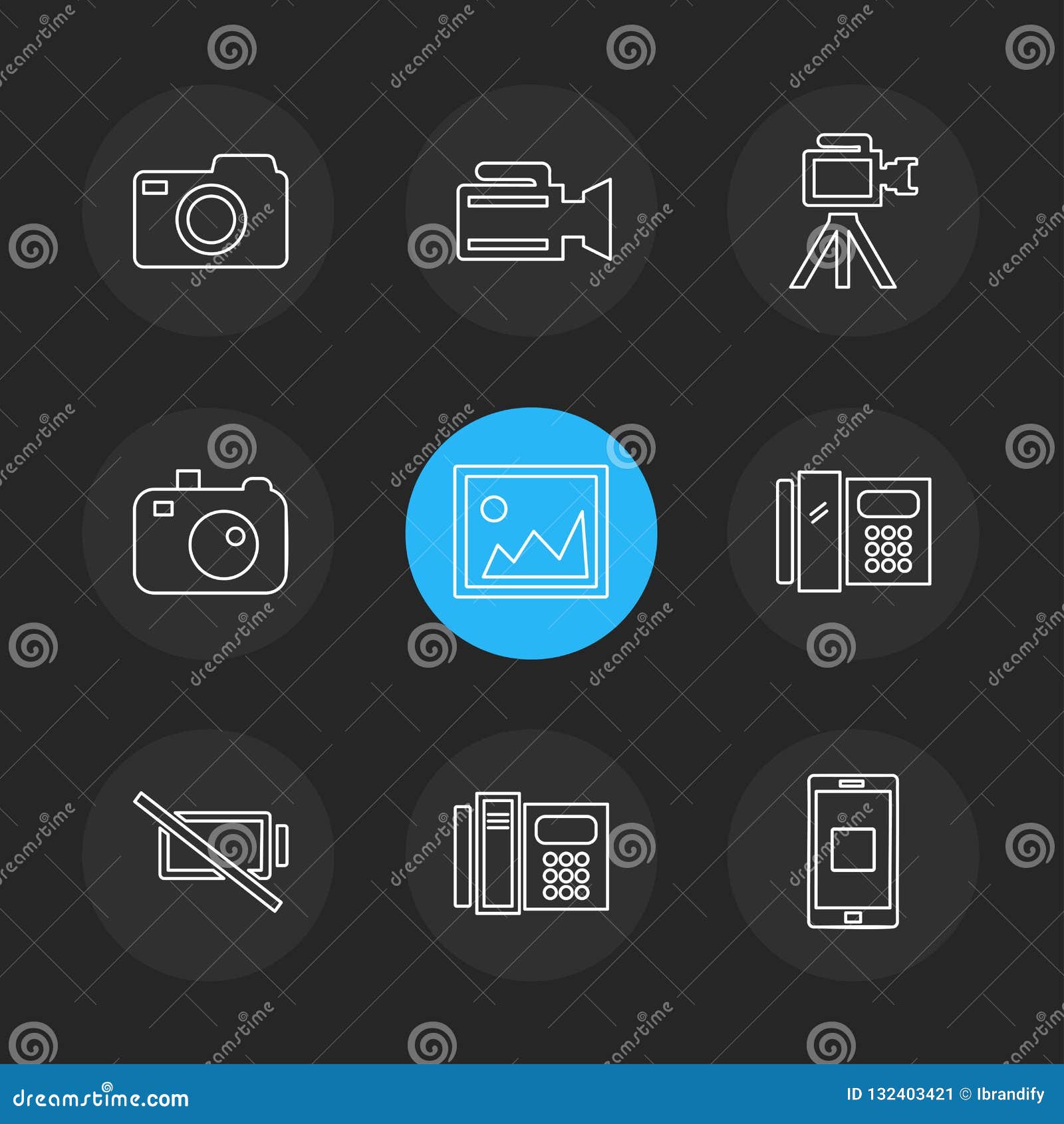 Multimedia , User Interface , Camera , Technology , Eps Icons Se Stock ...