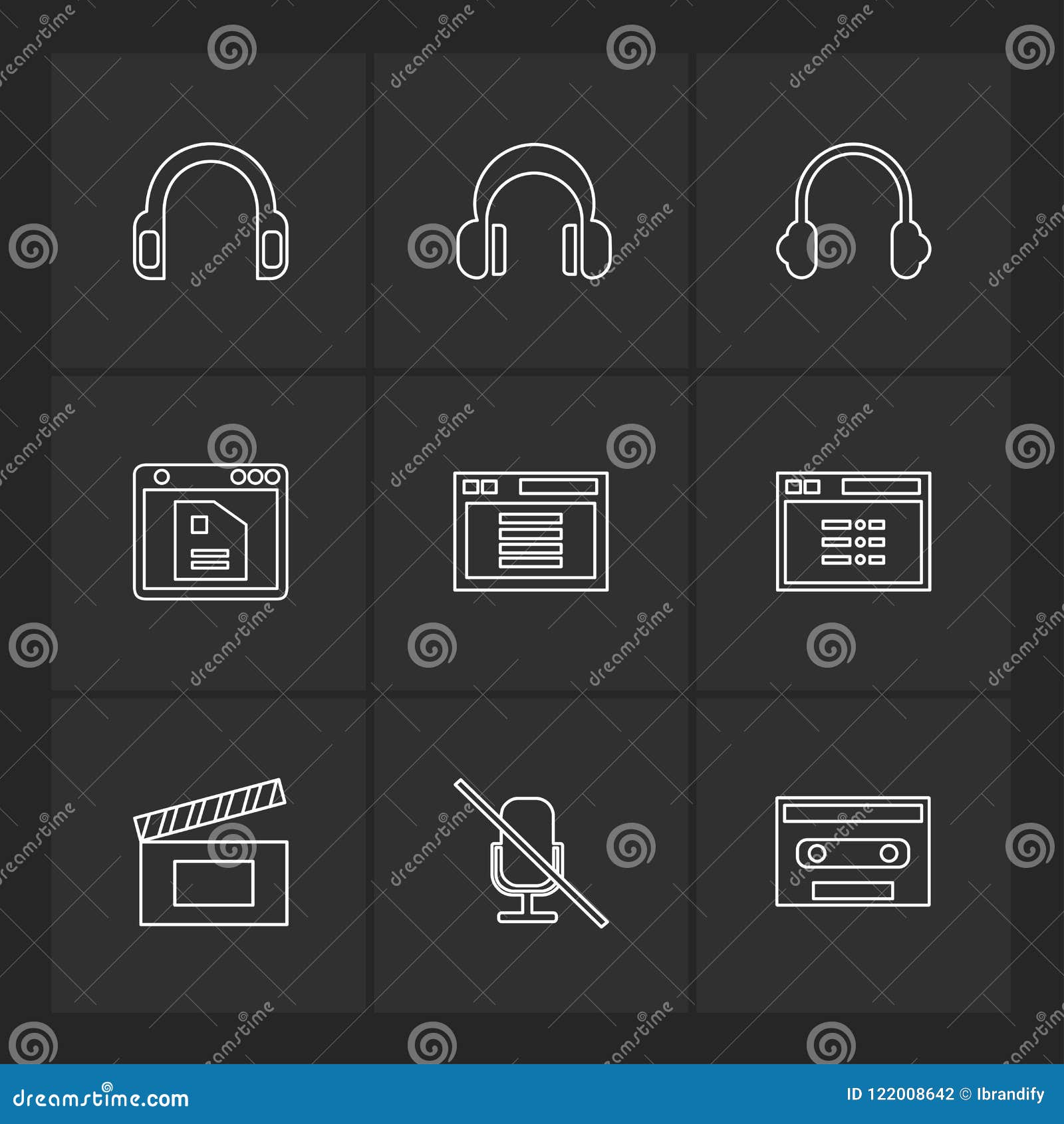 Multimedia , User Interface , Camera , Technology , Eps Icons Se Stock ...