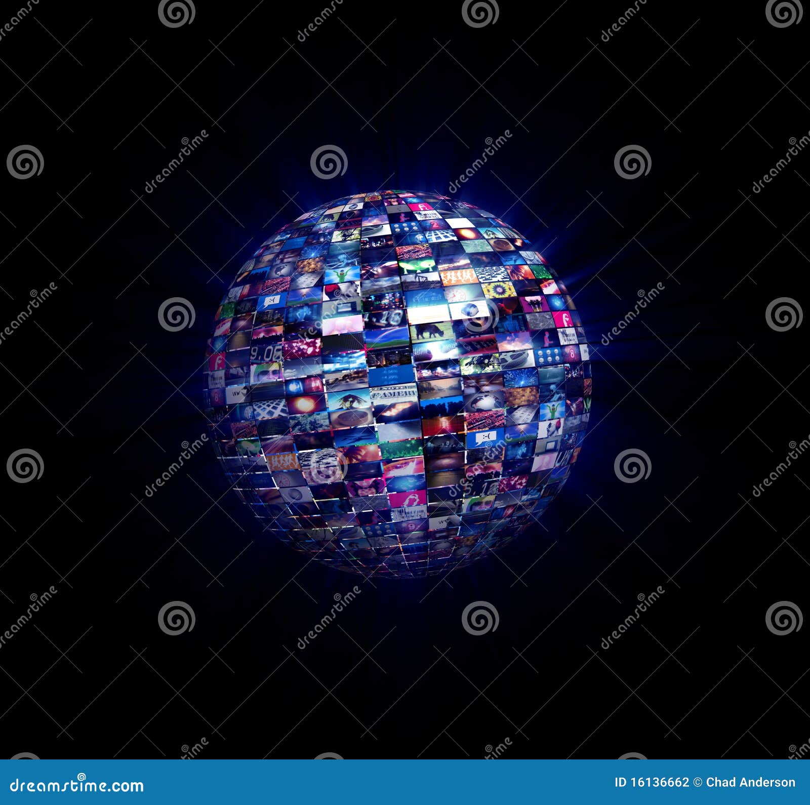 Multimedia Wall Sphere Stock Illustrations – 42 Multimedia Wall Sphere ...