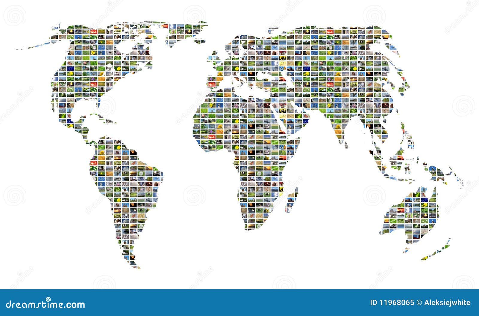 Multimedia world collage stock illustration. Illustration of geography ...