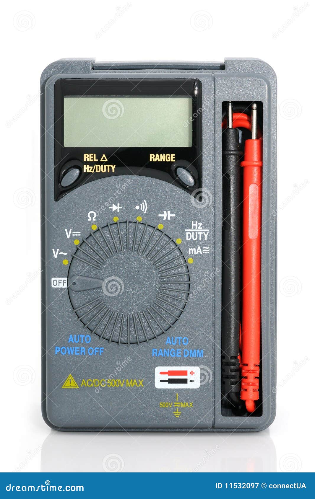 Multimeter stock image. Image of crystal, electric, accuracy - 11532097
