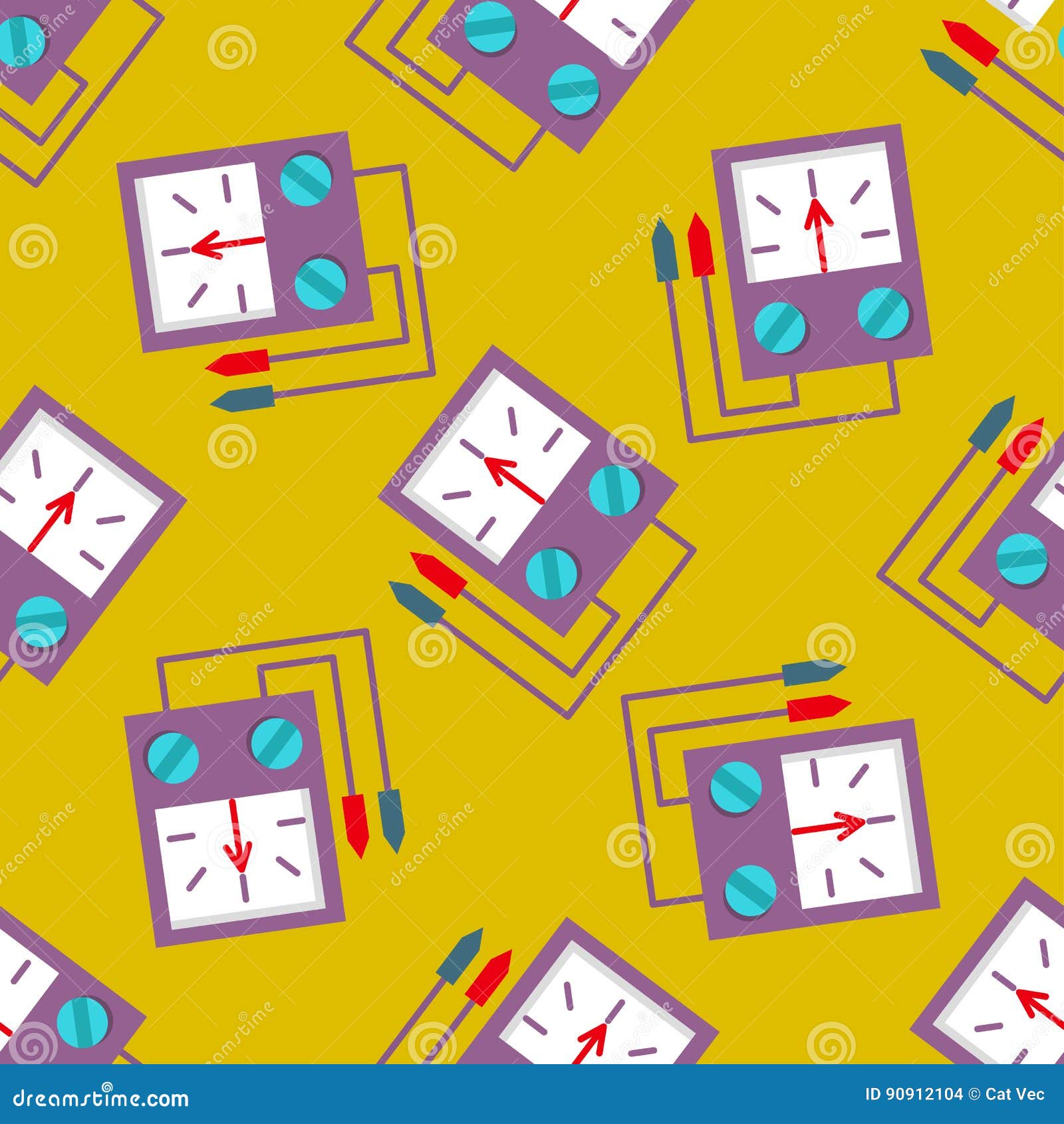 Voltage Ampere Meter Tester Icon. Simple Element Illustration. Voltage ...