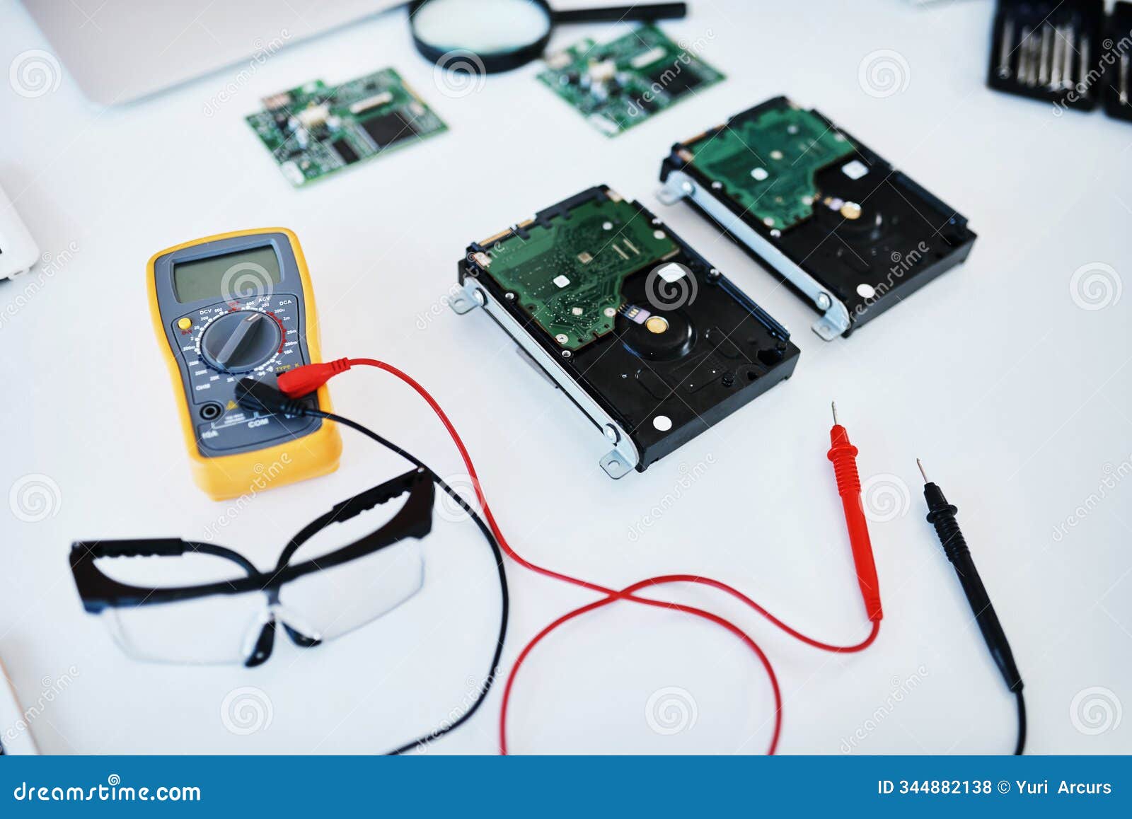 Multimeter, Hardware or Tools with Circuit Board or Tester for ...