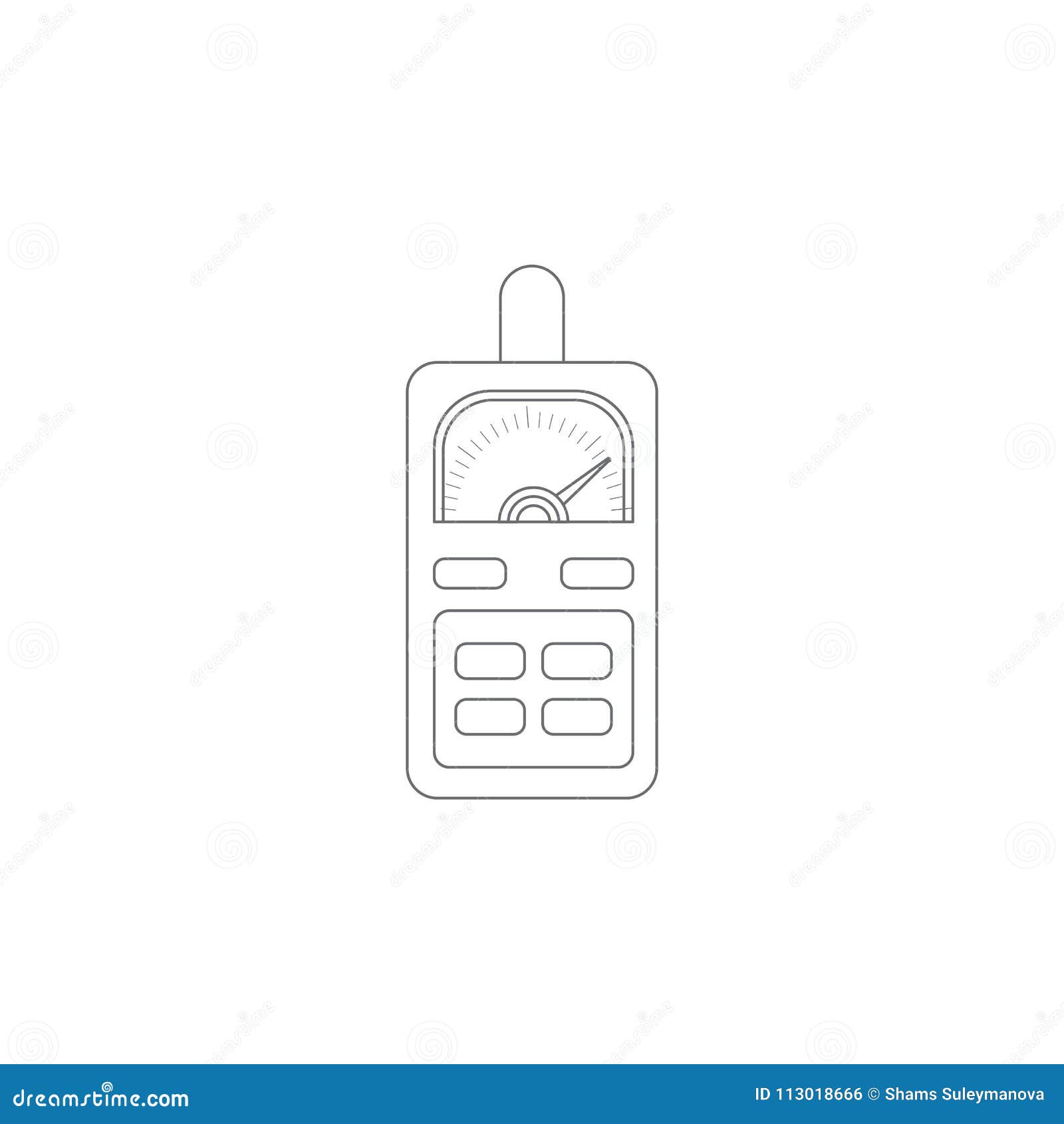 Multimeter Icon. Simple Element Illustration. Multimeter Symbol Design ...