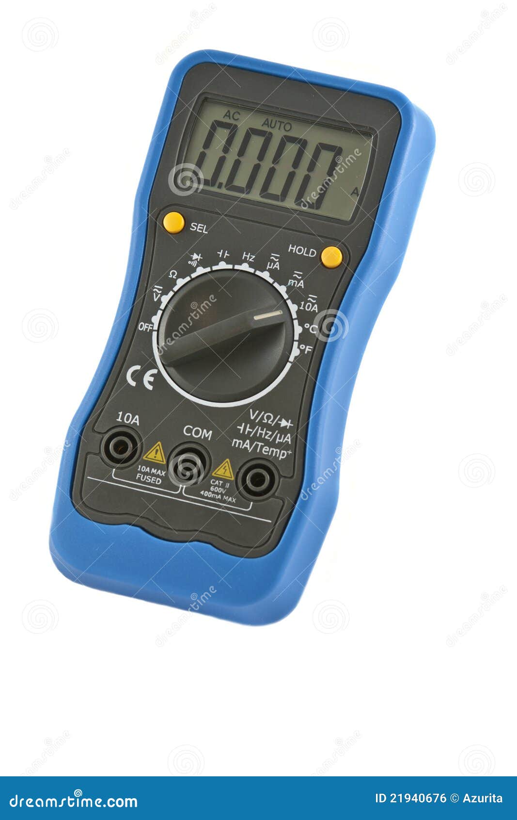 Multimeter for a Measurement Stock Photo - Image of megohm, electric ...