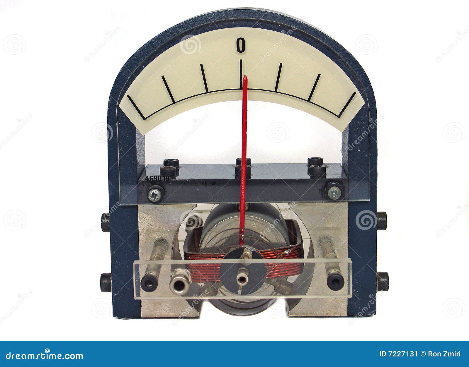 Multimeter Measuring Device Stock Image - Image of isolated, multimeter ...