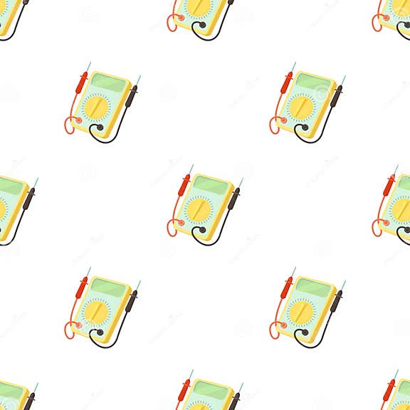 Multimeter Pattern Seamless Vector Stock Vector - Illustration of ...
