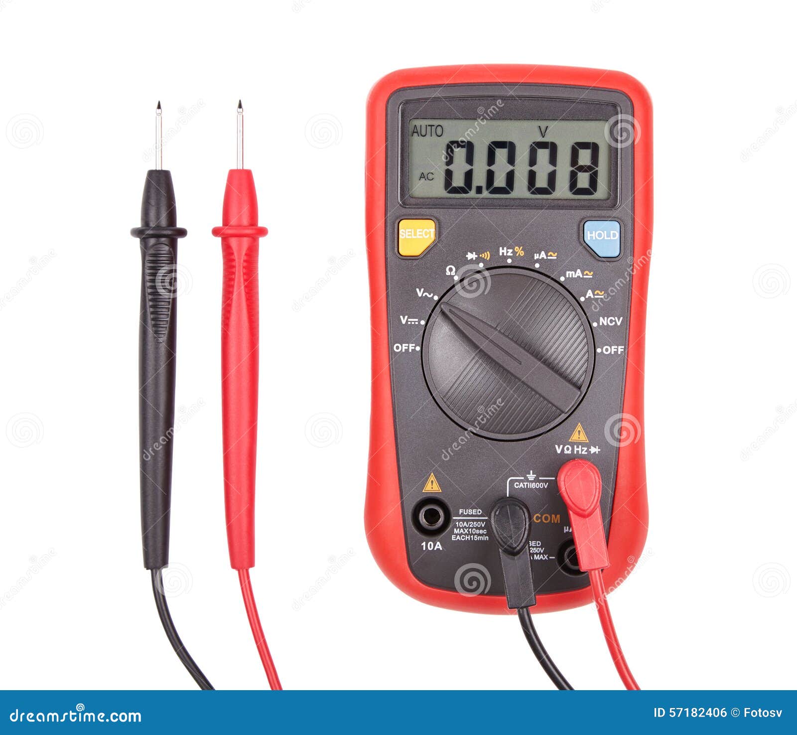 Multimeter stock photo. Image of measure, equipment, device - 57182406