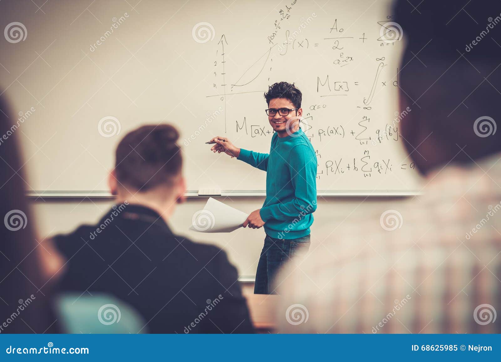 Multinational Group of Cheerful Students Taking an Active Part in a ...