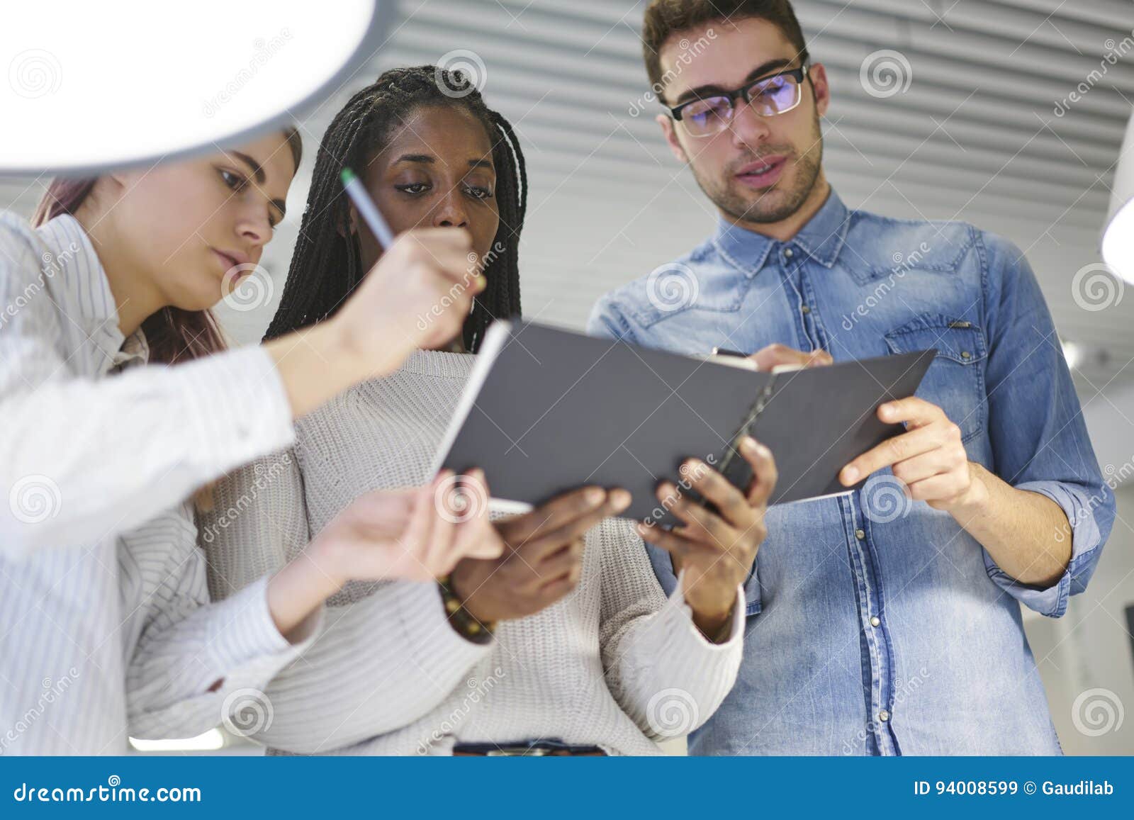 Multinational Team of Business School Students Stock Image - Image of ...