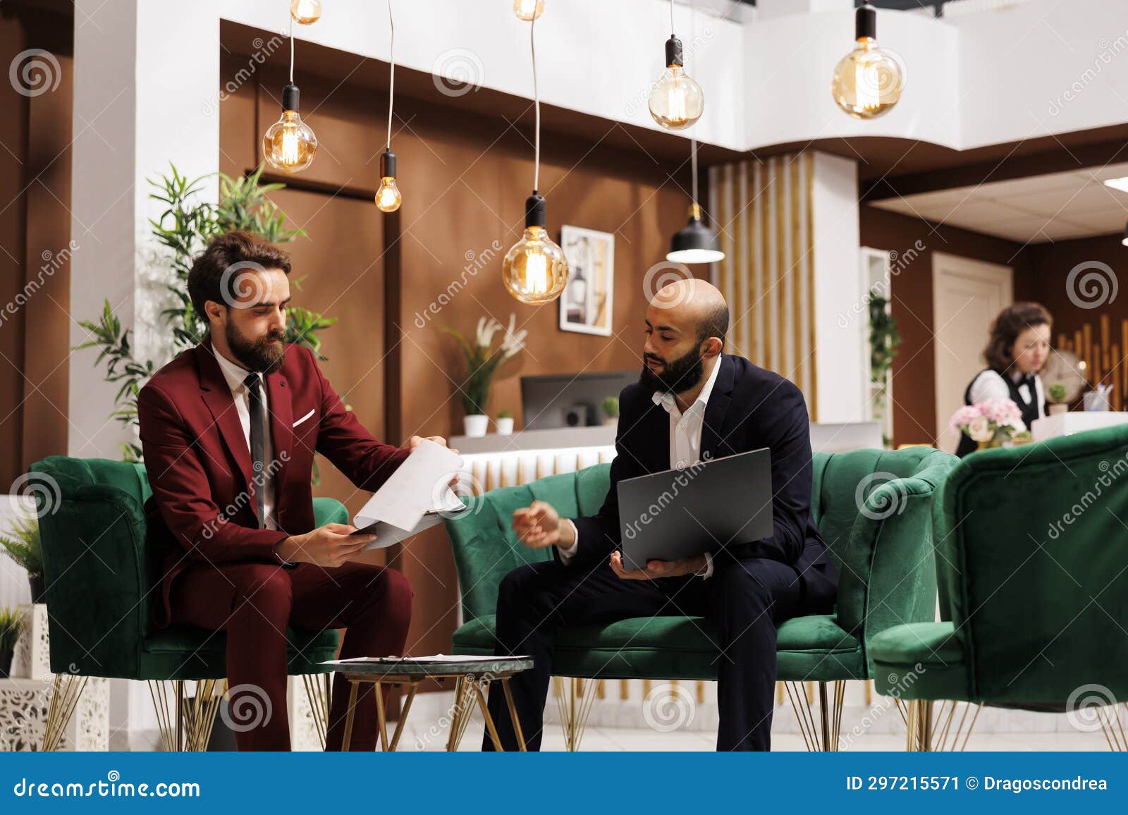 Multinational Team Exchanging Ideas Stock Image - Image of register ...