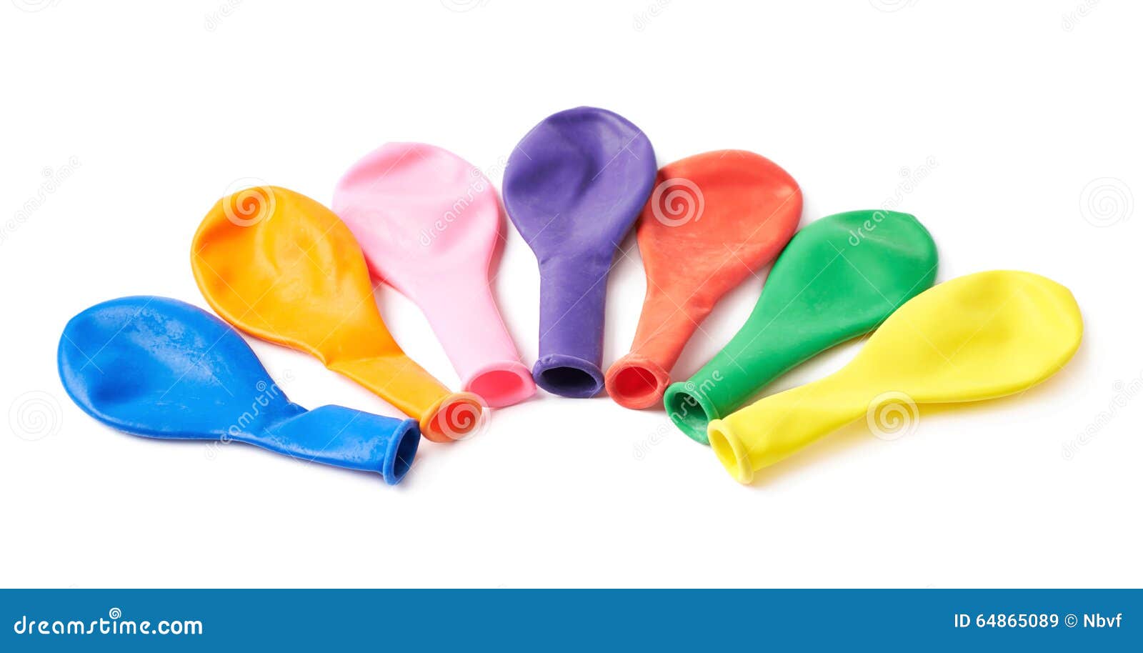 Multiple Air Balloons Isolated Stock Image - Image of celebrations ...