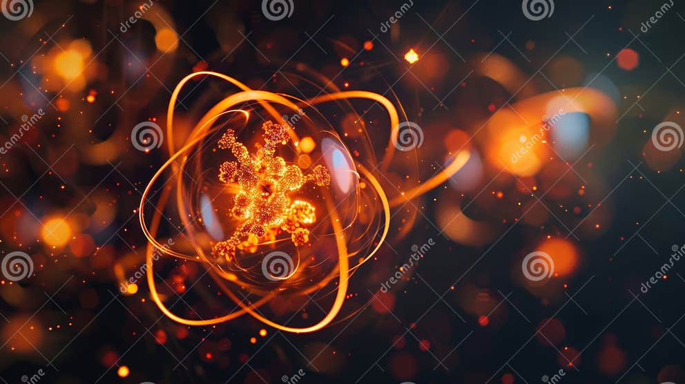 Multiple Atoms with Varying Numbers of Electron Cloud Layers ...