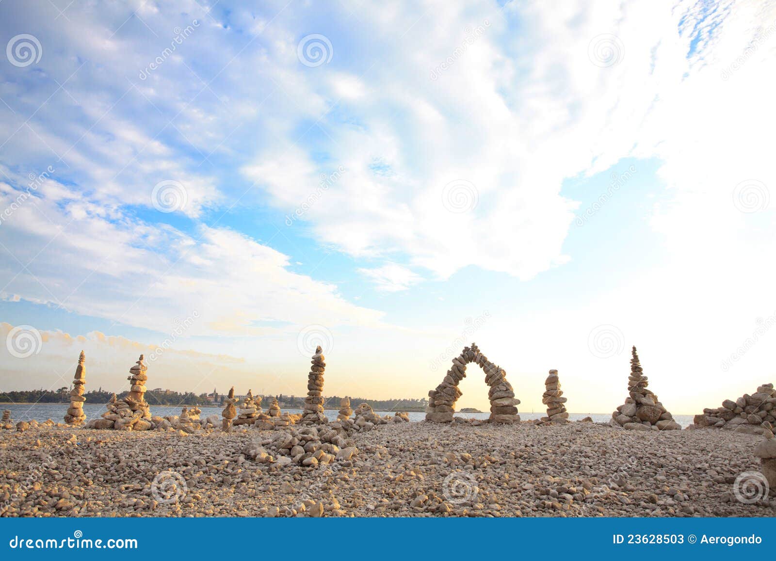 Multiple balancing rocks stock image. Image of beautiful - 23628503