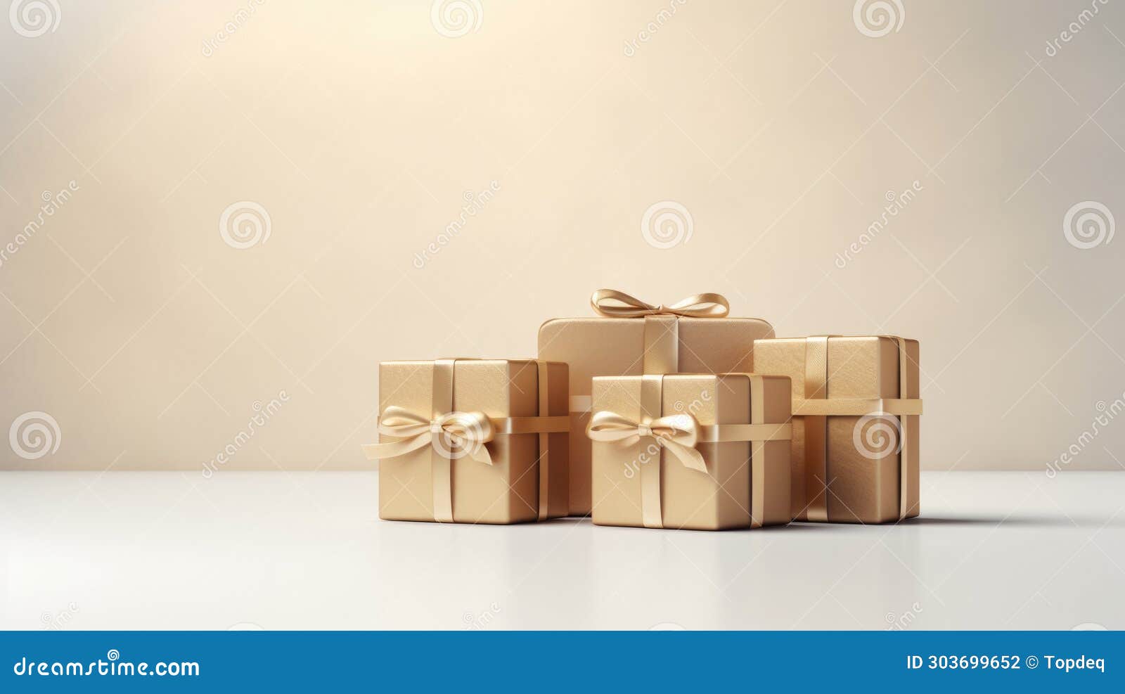 Multiple Beige Presents in Japandi, Wabi Sabi Style Minimalist ...