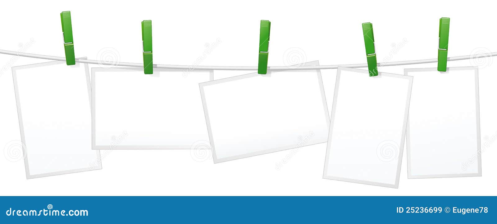 Multiple Blank Photos Frames Stock Vector - Illustration of frames ...