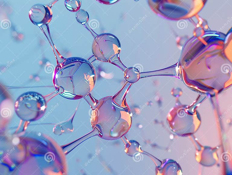 Floating bubbles stack stock illustration. Illustration of colorful ...