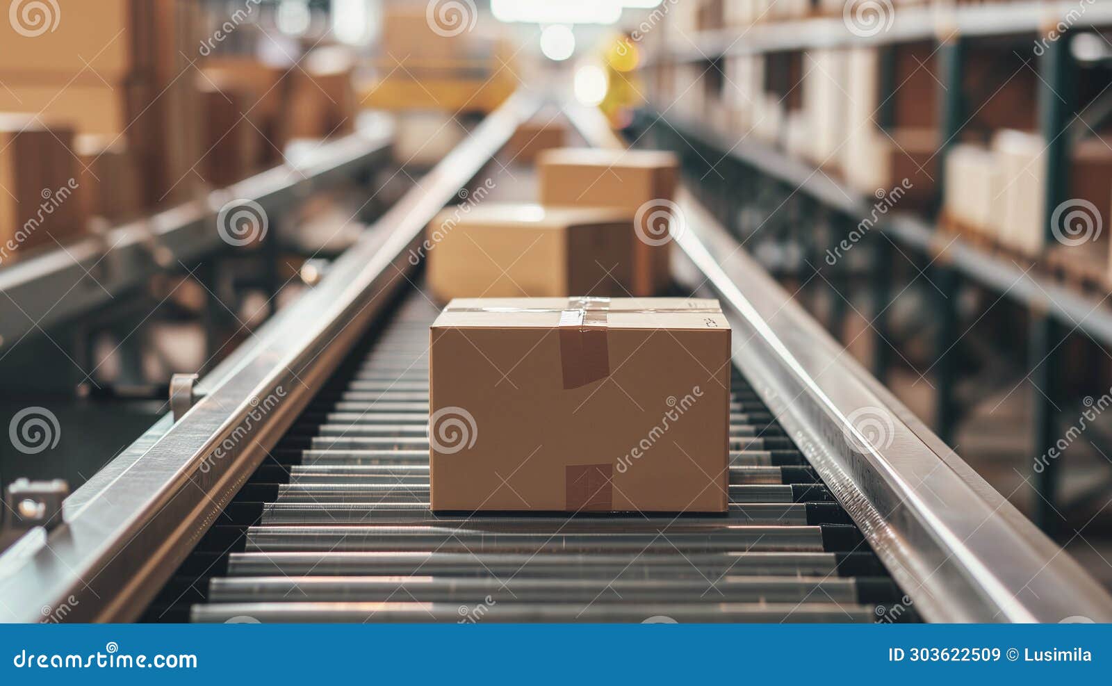 Multiple cardboard box stock image. Image of packaging - 303622509