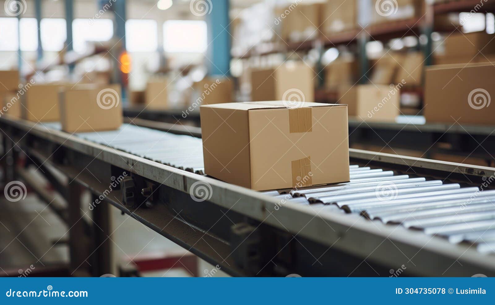 Multiple cardboard box stock photo. Image of manufacture - 304735078