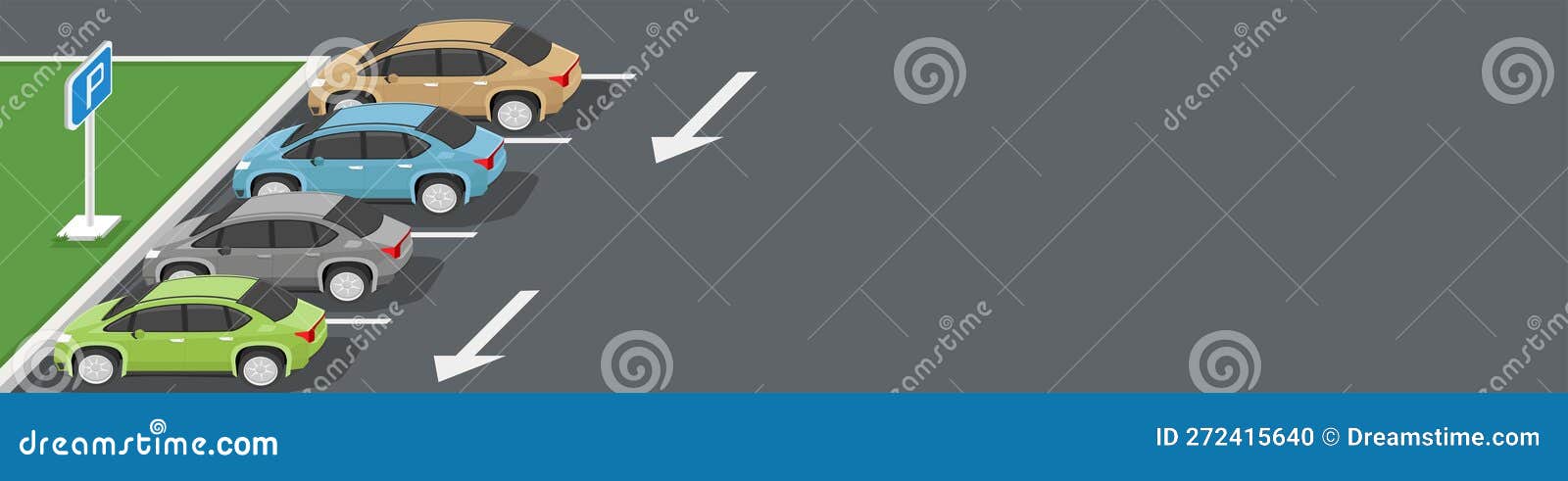 Parking Lot Arrows Vector Illustration | CartoonDealer.com #32746064 Parking Lot Arrows Vector Illustration | CartoonDealer.com #32746064