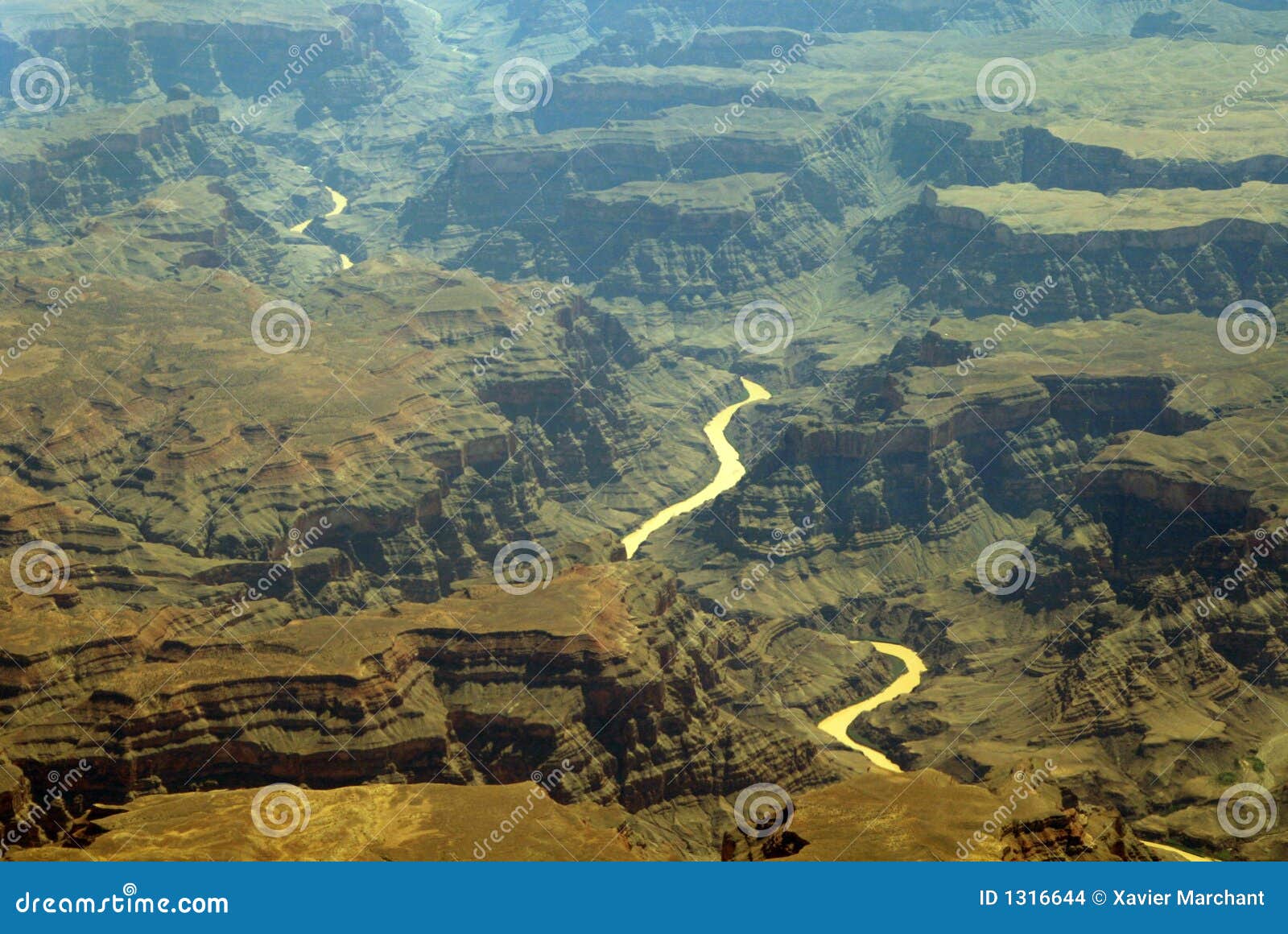 Multiple cayons stock photo. Image of wild, america, aerial - 1316644