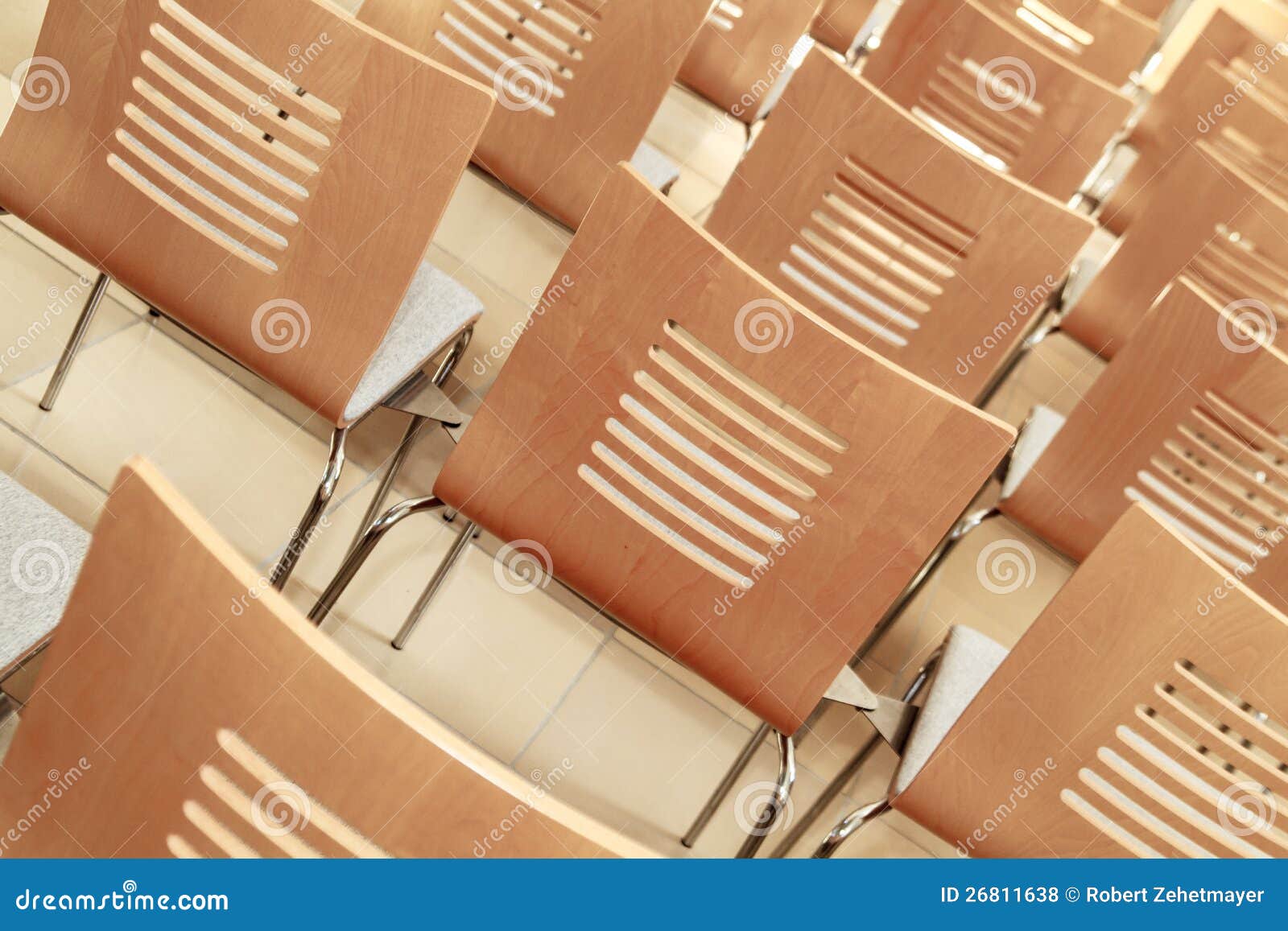 Multiple Chairs in Conference Room Stock Photo - Image of seating, seat ...