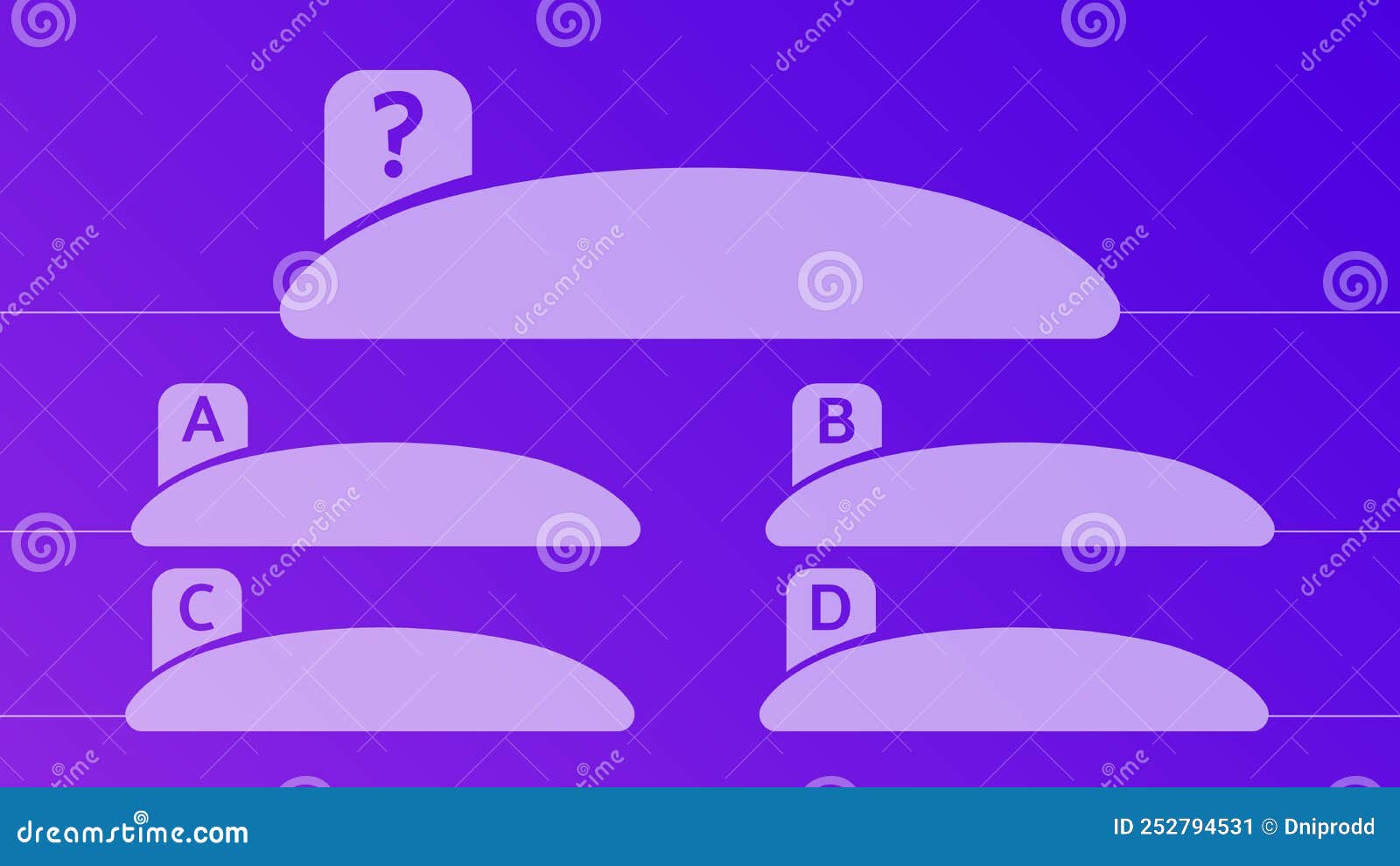 Multiple Choice Quiz Template Stock Vector - Illustration of contest ... Multiple Choice Quiz Template Stock Vector - Illustration of contest ...