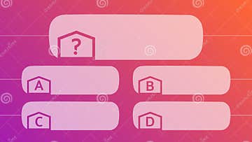 Multiple Choice Quiz Template Stock Vector - Illustration of concept ...