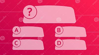 Multiple Choice Quiz Template Stock Vector - Illustration of guess ...
