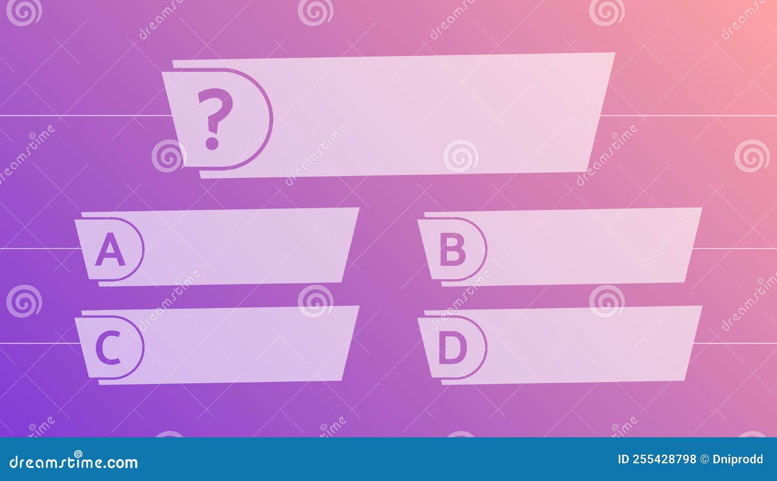 Multiple Choice Quiz Template Stock Vector - Illustration of background ... Multiple Choice Quiz Template Stock Vector - Illustration of background ...
