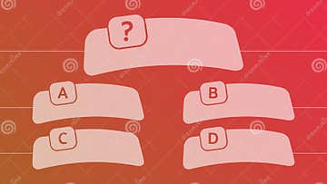 Multiple Choice Quiz Template Stock Vector - Illustration of logo ...