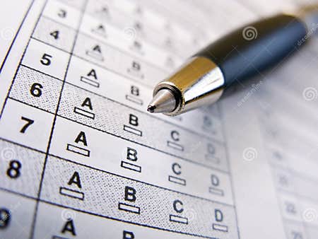 Multiple choice test stock photo. Image of answer, study - 4579664