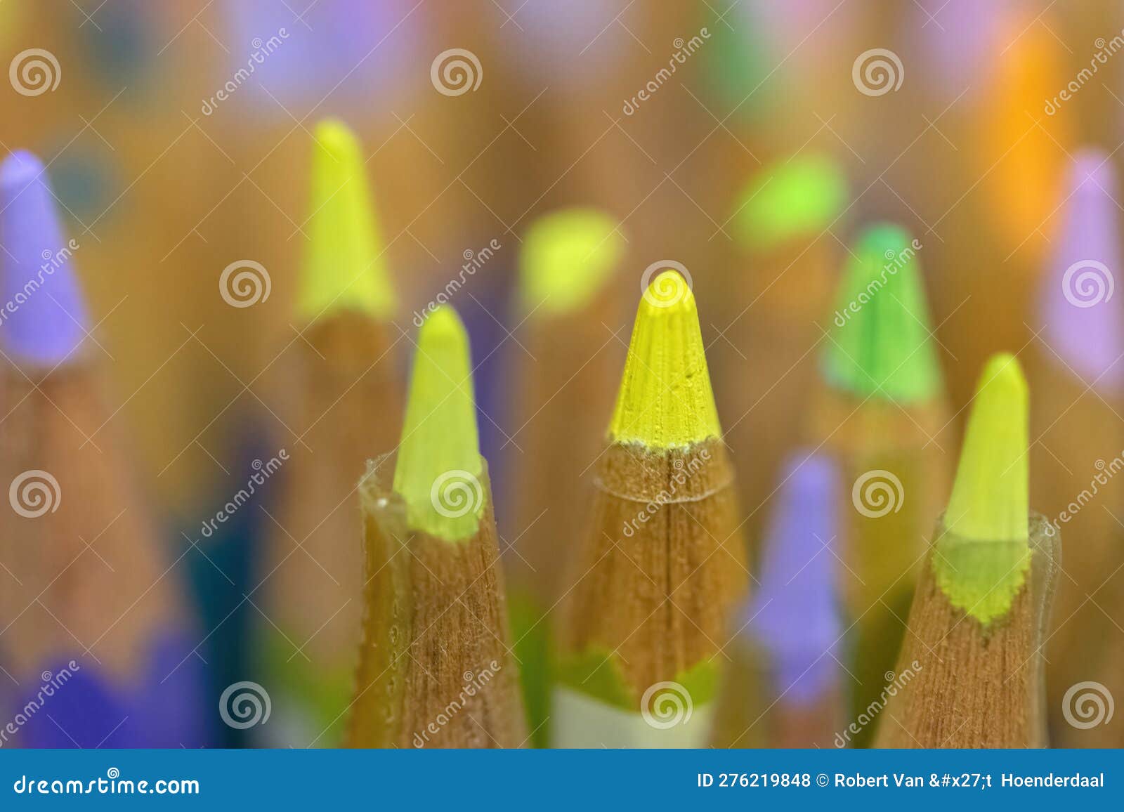 Multiple Close Up of Pencils at Amsterdam the Netherlands 28-3-2023 ...