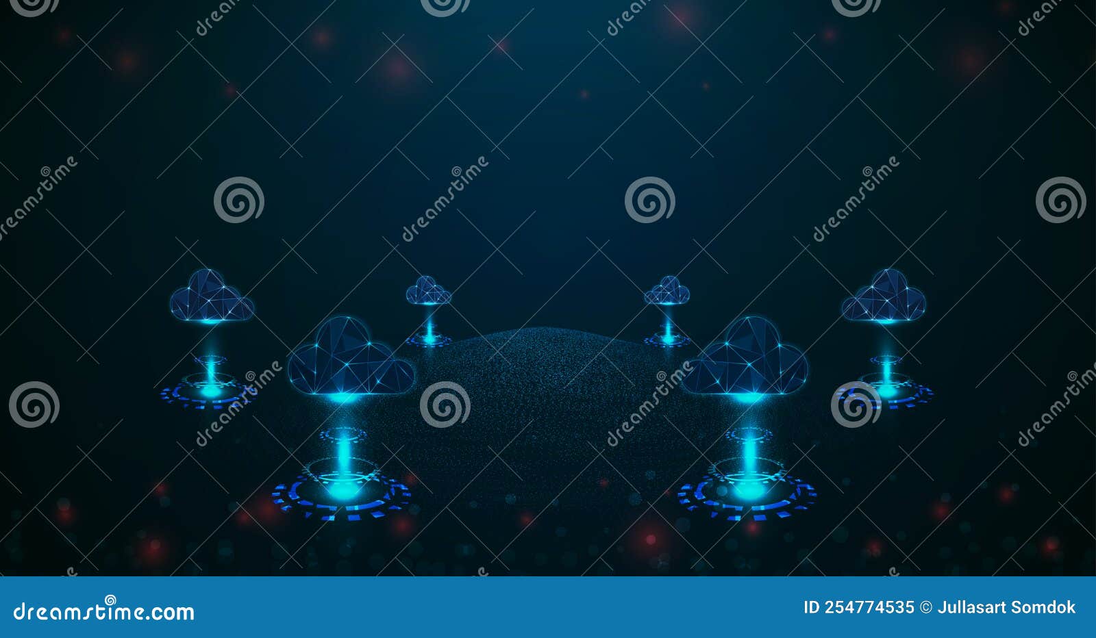 Multiple Cloud Symbol Vector Illustration, 2D Cloud, 3D Cloud, Multi ...