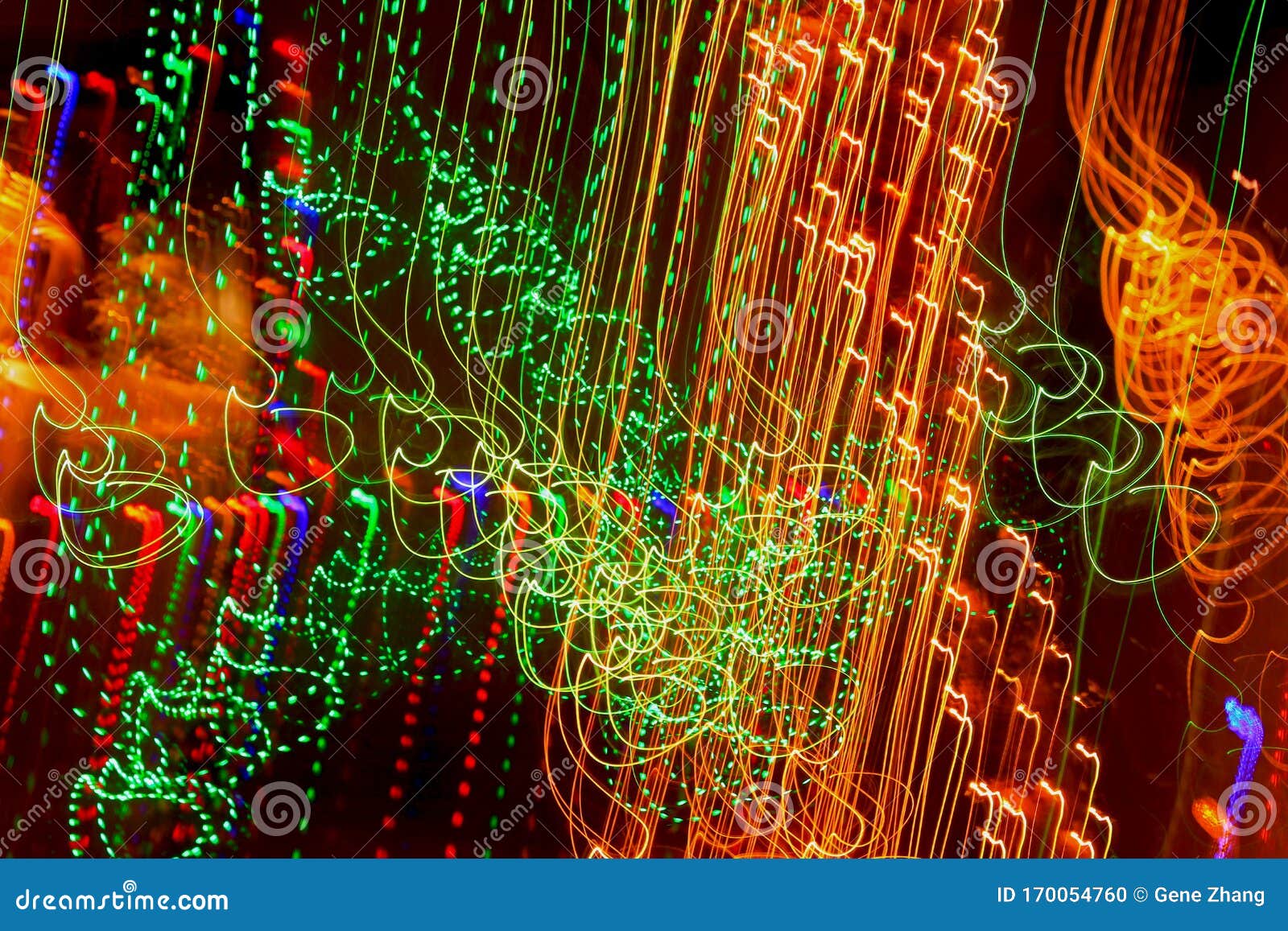 Multiple Color Light Effect Backgrounds, Abstract Stock Photo - Image ...