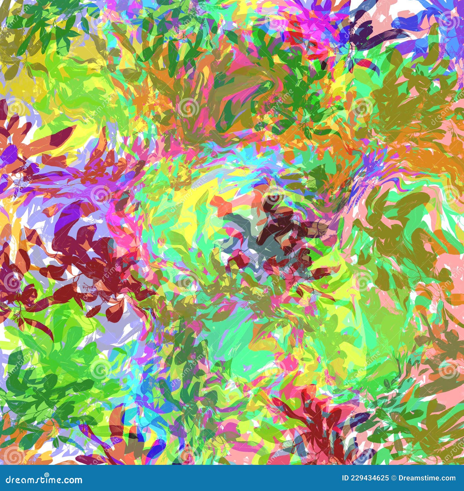 Abstract Art Colors Design Background Worthy Stock Illustration ...