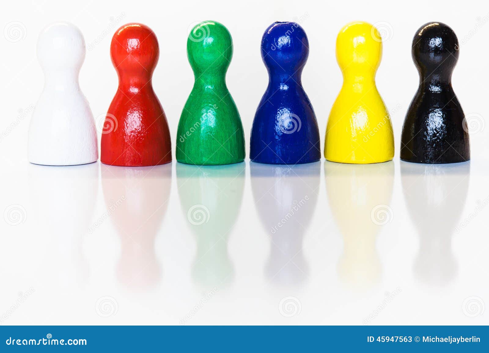Multiple Colors Toy Figurines Stock Image - Image of pawn, colorful ...