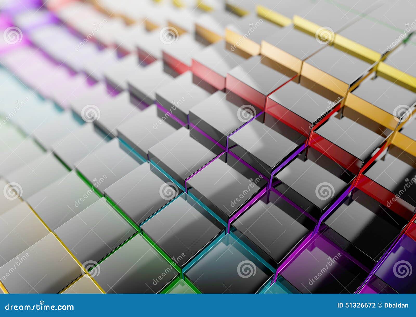 Multiple Cube Business Background for Presentation Stock Illustration ...