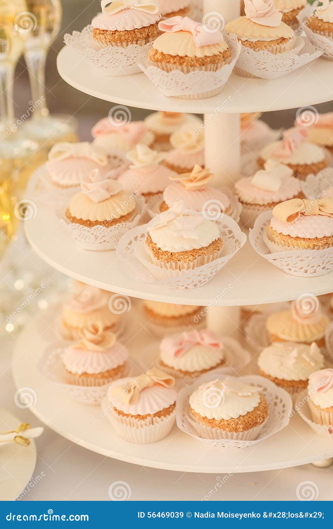 Multiple cupcakes stock image. Image of bakery, frosting - 56469039